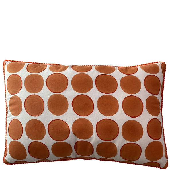 Bright Orange Polka Dot Lampshade for Home Decor – Pink Flamingo ...